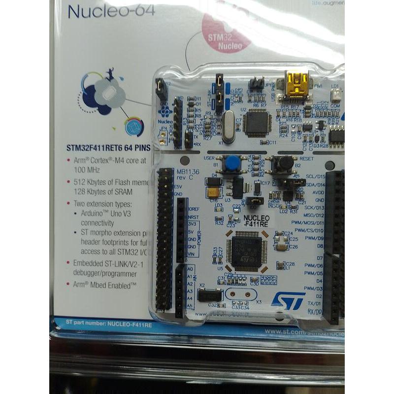 NUCLEO-F411RE STM32F411RE 開發板，STM32F411RE | 蝦皮購物