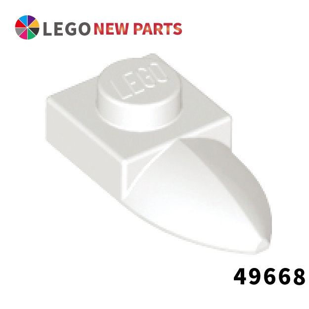 【COOLPON】正版樂高 LEGO 變形板 1x1 with Tooth 49668 35162 49673 白色 | 蝦皮購物