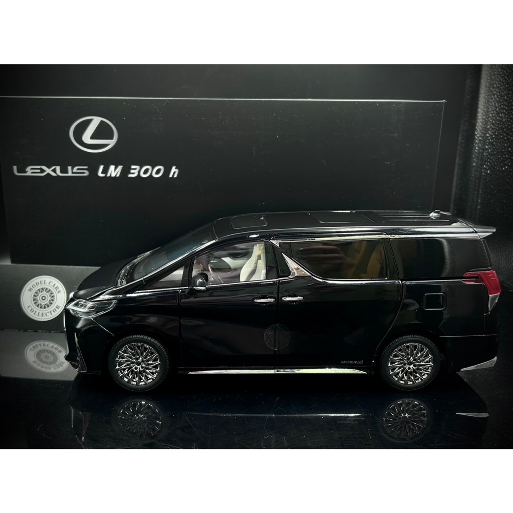 【收藏模人】Kengfai Lexus LM300h LM 300h MVP 黑 1:18 1/18 | 蝦皮購物