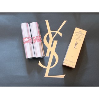 YSL 聖羅蘭 粉銀圓管 情挑誘光水唇膏 122/154/80/3B/5B/7B 潤唇膏 色號之選 專櫃貨 銀粉管 新品 | 蝦皮購物