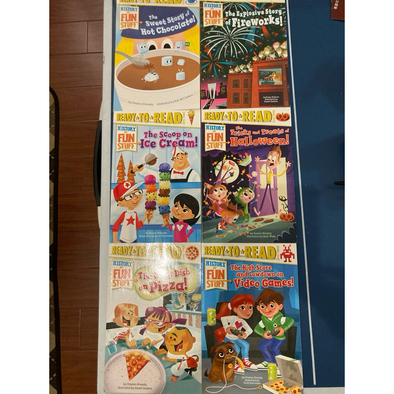 二手Ready to read level3歷史系列History of fun stuff | 蝦皮購物