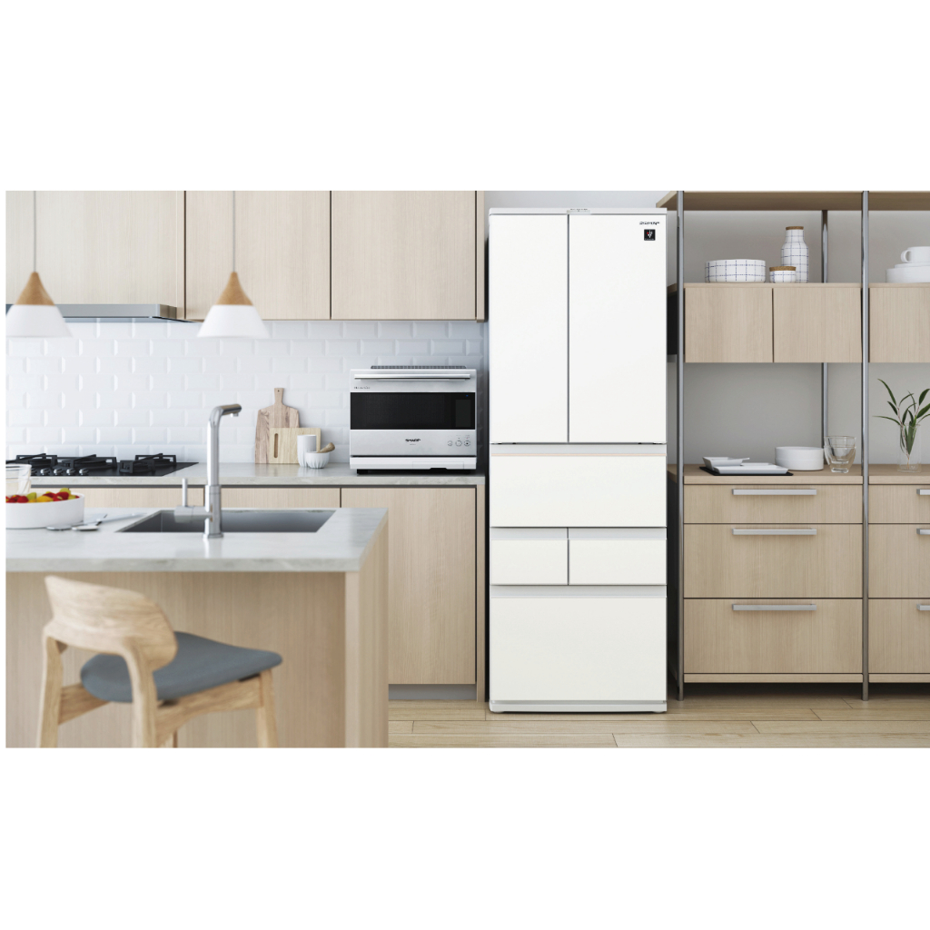 SHARP 夏普 504L一級能效自動除菌離子變頻AIoT智慧冰箱 水漾白(SJ-GK51AT-W) | 蝦皮購物