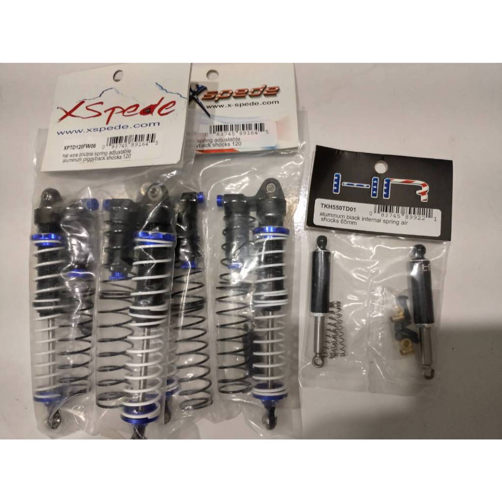 【酷輪坊】客訂品 XSPEDE 全金屬負壓避震器120mm+HR Tamiya G6-01 GF-01 WR02鋁合金内 | 蝦皮購物