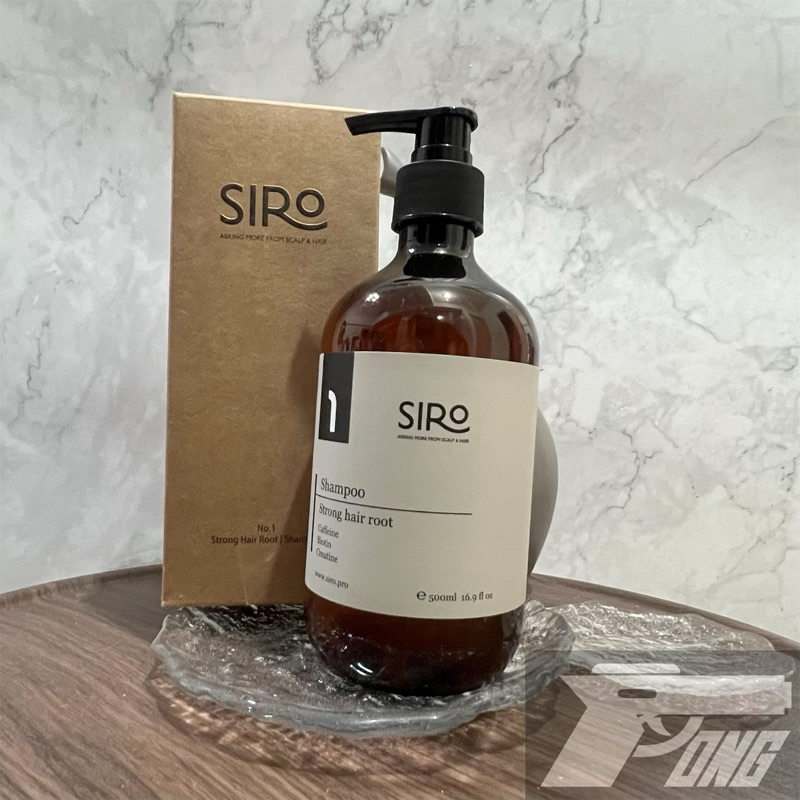 SIRO 1號強健髮根洗髮露500ml Shampoo 經典養潤洗髮露/洗髮精 細軟髮/稀疏髮/條碼頭/易落髮/易斷裂 | 蝦皮購物