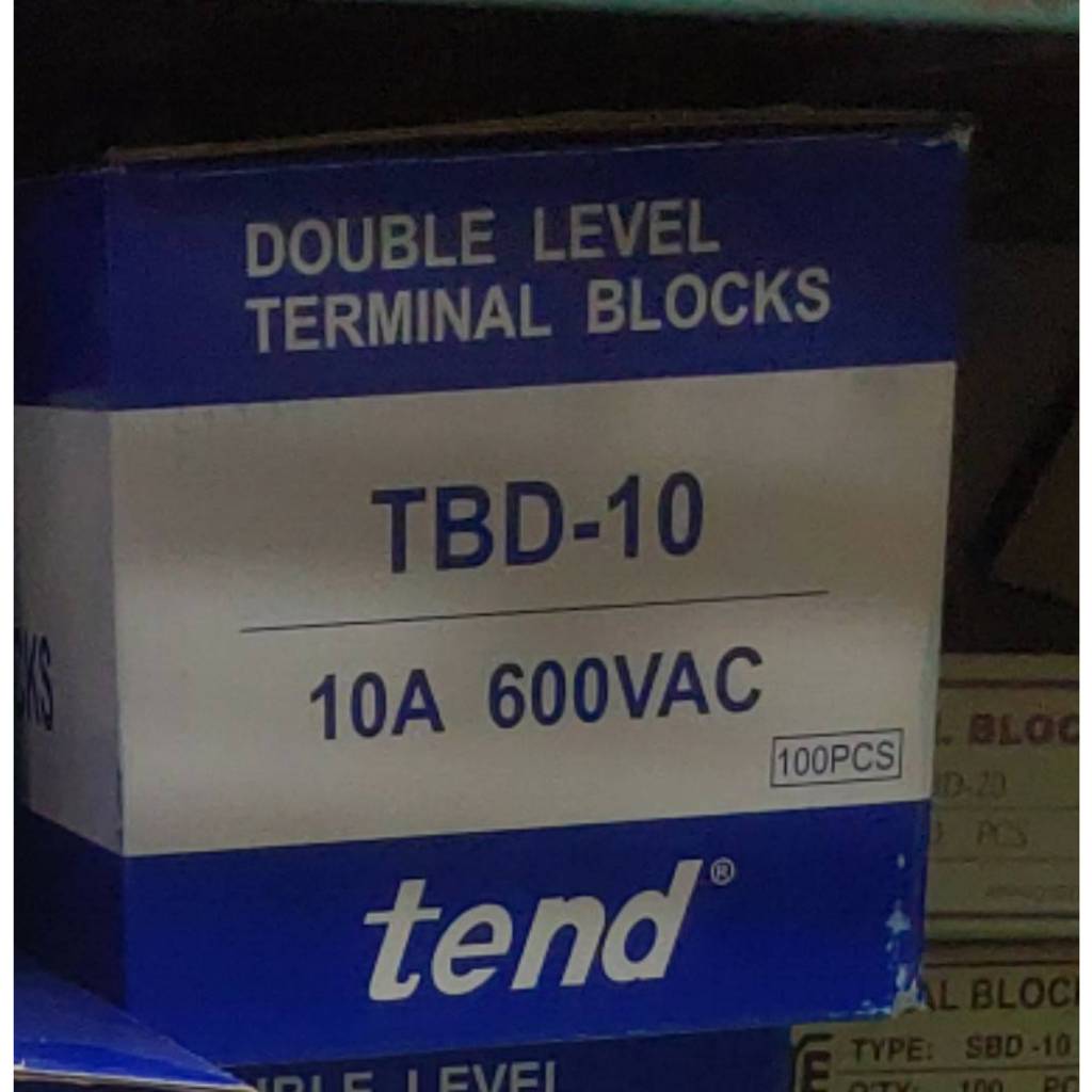 TEND天得 TBD-10 TBD-20 軌道式端子盤 端子台 (盒) | 蝦皮購物