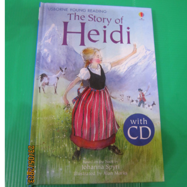 「二手書」(附CD) UsborneThe Story of Heidi 青少年英文小說 英文讀本 | 蝦皮購物