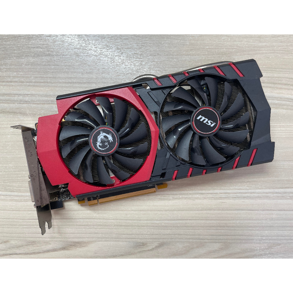 ⭐️【微星 MSI GTX 970 GAMING 4G 紅龍版】⭐ GTX970/顯卡清過，重上散熱膏/保固3個月 | 蝦皮購物