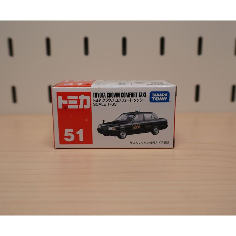 全新 Tomica 51 TOYOTA CROWN COMFORT TAXI 計程車 多美 TAKARA TOMY 模型 | 蝦皮購物