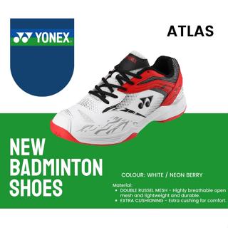 限量商品YONEX ATLAS SHOSE 海外限定版專業球鞋 多科技全碳纖維版 足根動力氣墊 紅白色 像65Z 鞋子 | 蝦皮購物