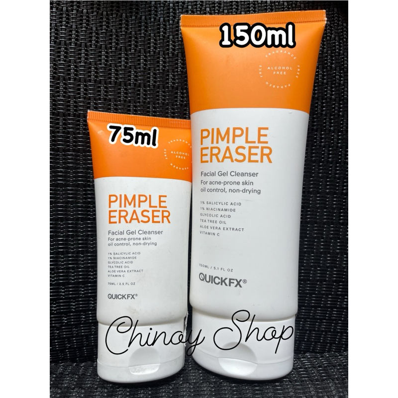Quickfx Pimple Eraser Facial Gel Cleanser | 蝦皮購物