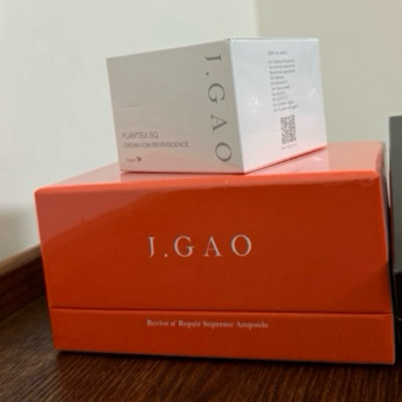 J GAO 乳霜*1+安瓶*4 （組合出清） | 蝦皮購物