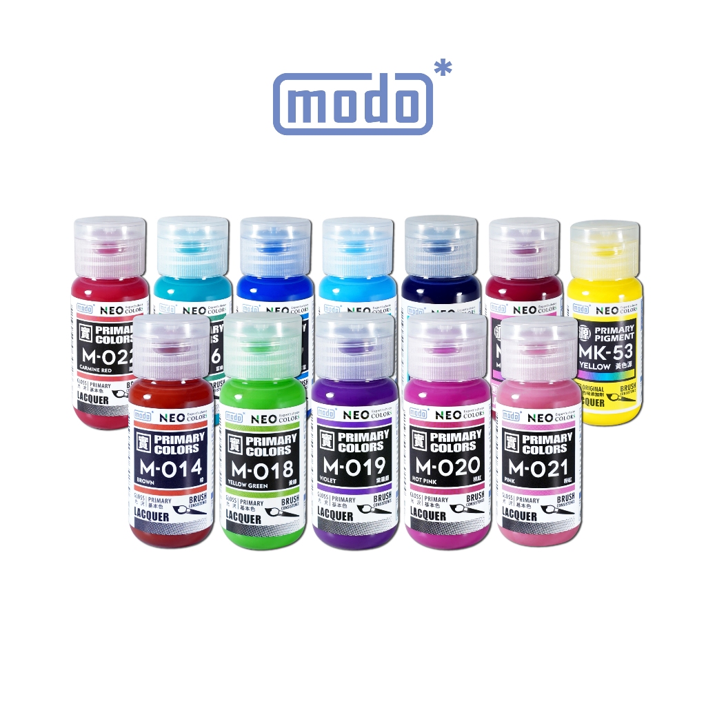【modo摩多製造所】NEO 色相環12色綜合賣場/30ML/模型漆｜官方賣場 | 蝦皮購物