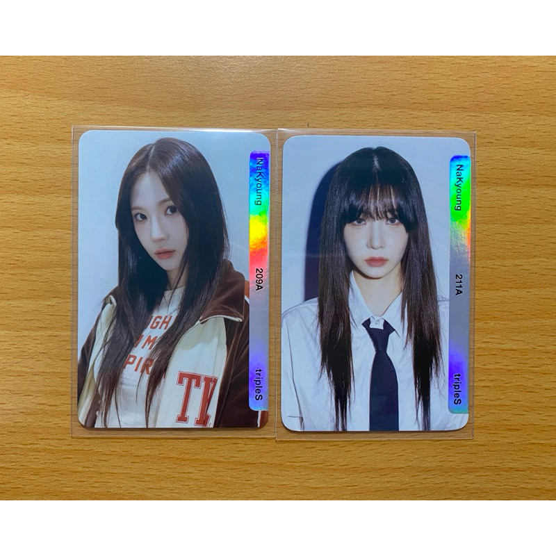 tripleS 美網 特典 小卡 Naky 實體卡 電子卡 aaa asemble 稀有卡 現貨 | 蝦皮購物
