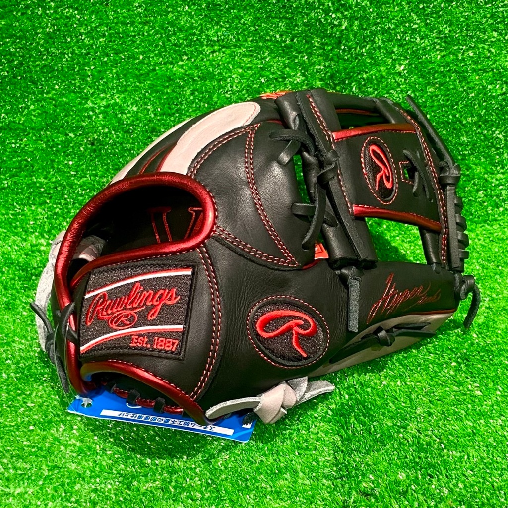 棒球魂 Rawlings羅林斯HYPER棒球牛皮內野工字手套GR4HTCN62黑灰 | 蝦皮購物