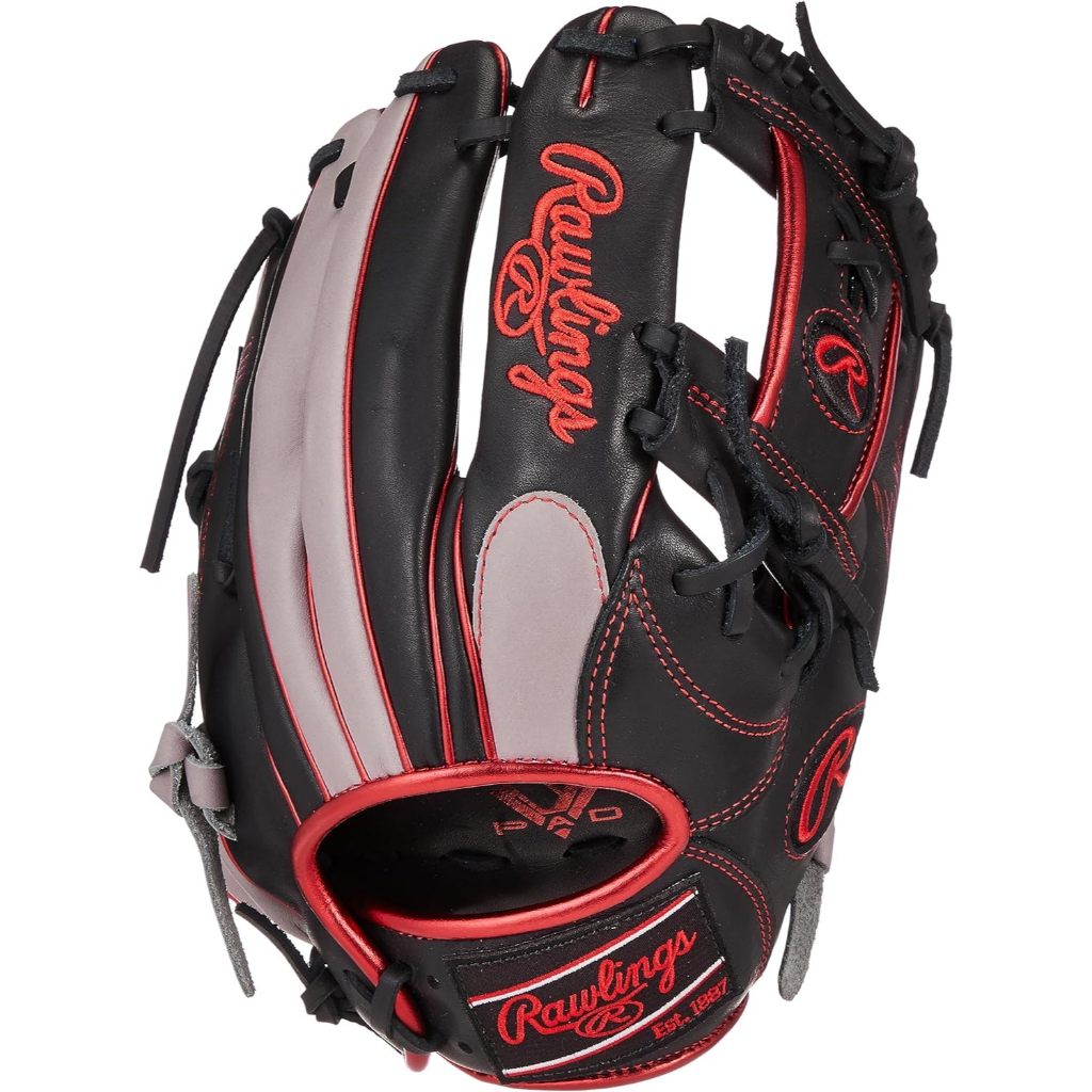 日本進口 Rawlings HYPER TECH COLOR 棒壘球 野手手套 工字檔 (GR4HTCN62)黑灰 | 蝦皮購物
