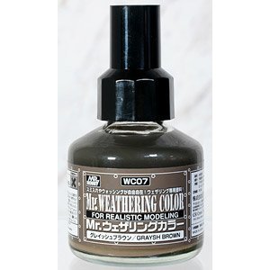 【上士】現貨 郡氏 GSI WC07 墨線液 WC01 MR.HOBBY 擬真舊化漆 棕色 | 蝦皮購物