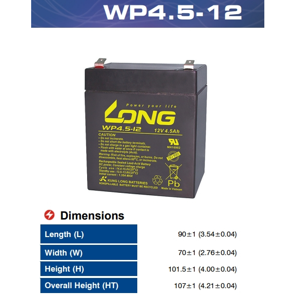 廣隆 LONG WP4.5-12F*2(含稅含運) | 蝦皮購物