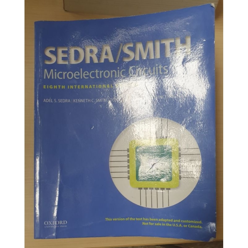 SEDRA/SMITH MICROELECTRONIC CIRCUITS EIGHT EDITION(二手) | 蝦皮購物