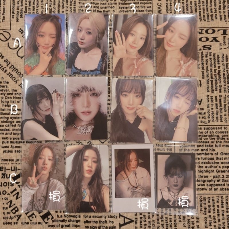 (G)I-DLE 葉舒華 刷 Suahua 小卡 專卡 個人專卡 拍立得 證件照 QR卡 | 蝦皮購物