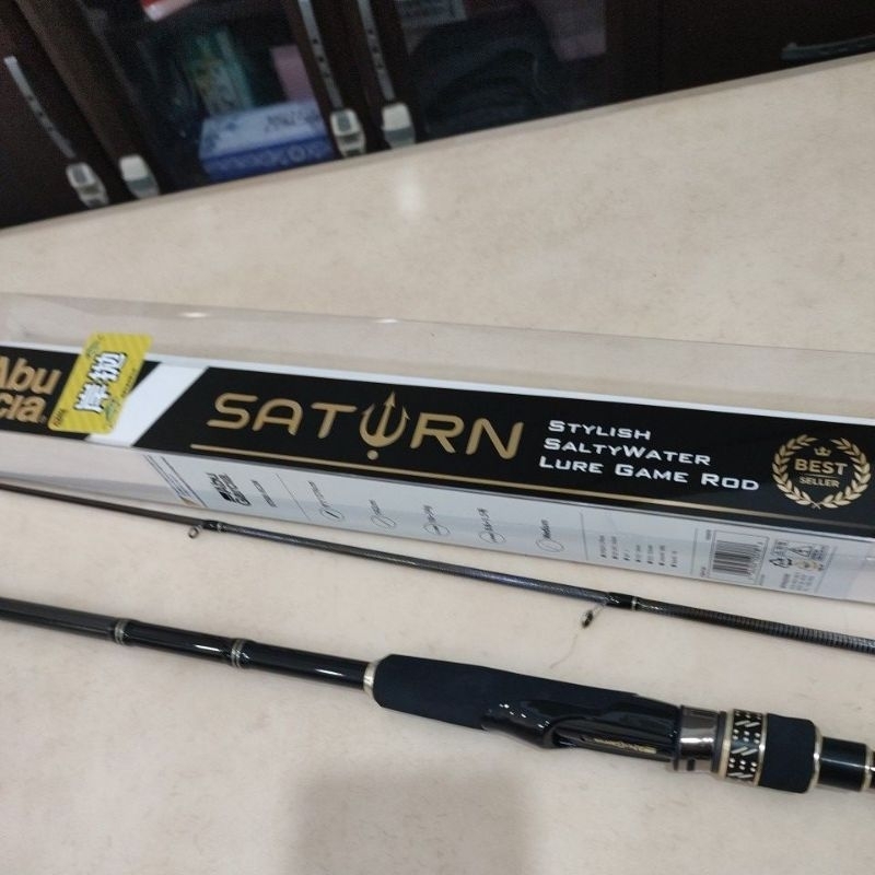 2024新品 滿額免運 可分期 Abu Garcia SATURN 土星 III 路亞竿 附斷竿免責 入門款 直柄 | 蝦皮購物