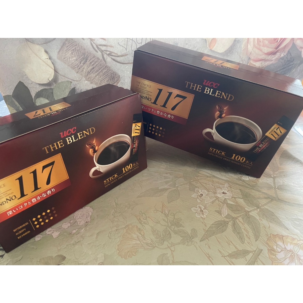 [即溶咖啡包]ucc 117精緻即溶咖啡（每盒1百包/2g/每包） | 蝦皮購物