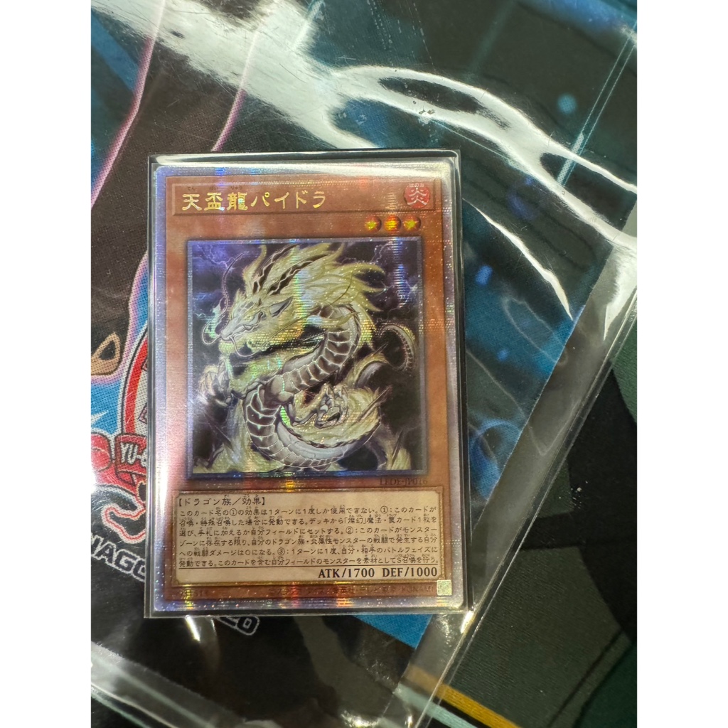 夏洛特卡舖 遊戲王 美品 LEDE-JP016 天盃龍 白板龍 (金鑽) | 蝦皮購物