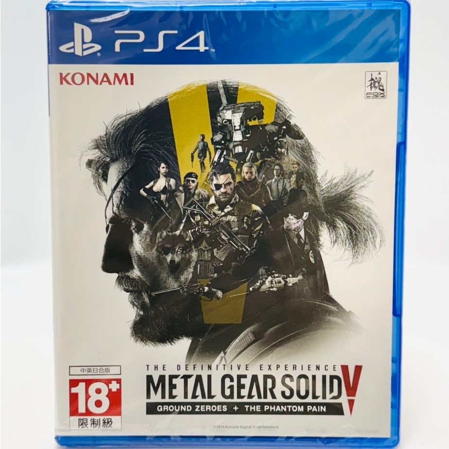 [稀少難尋]全新未拆 PS4 潛龍諜影5 年度版 中文版 收錄原爆點+幻痛 MGSV | 蝦皮購物