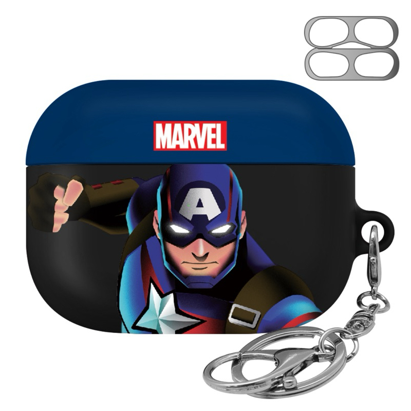 韓國空運 Apple AirPods Pro 2保護殼 美國隊長 漫威 captain America | 蝦皮購物