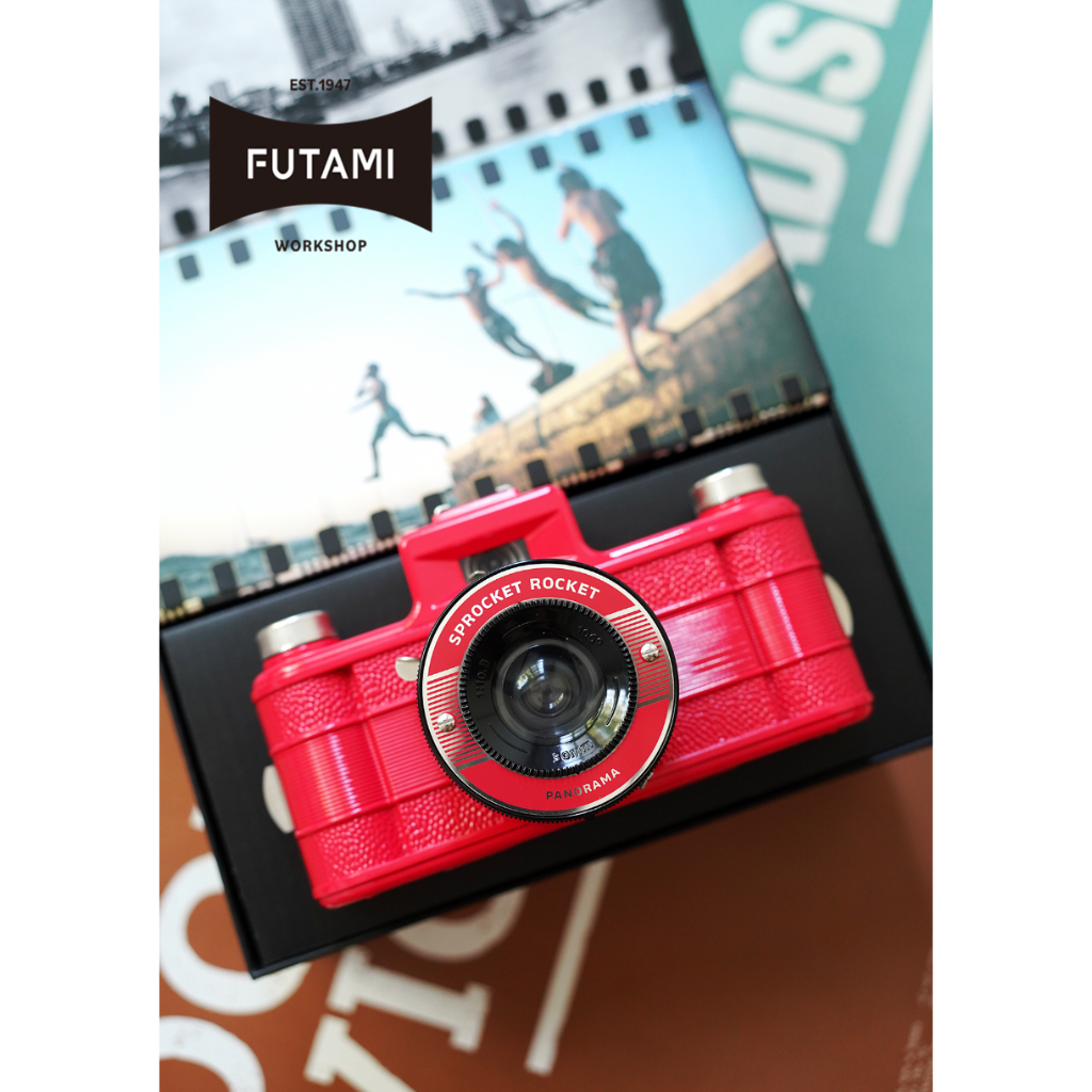 FUTAMI 】Sprocket Rocket 35mm 全景底片相機－Bittersweet 版本 | 蝦皮購物