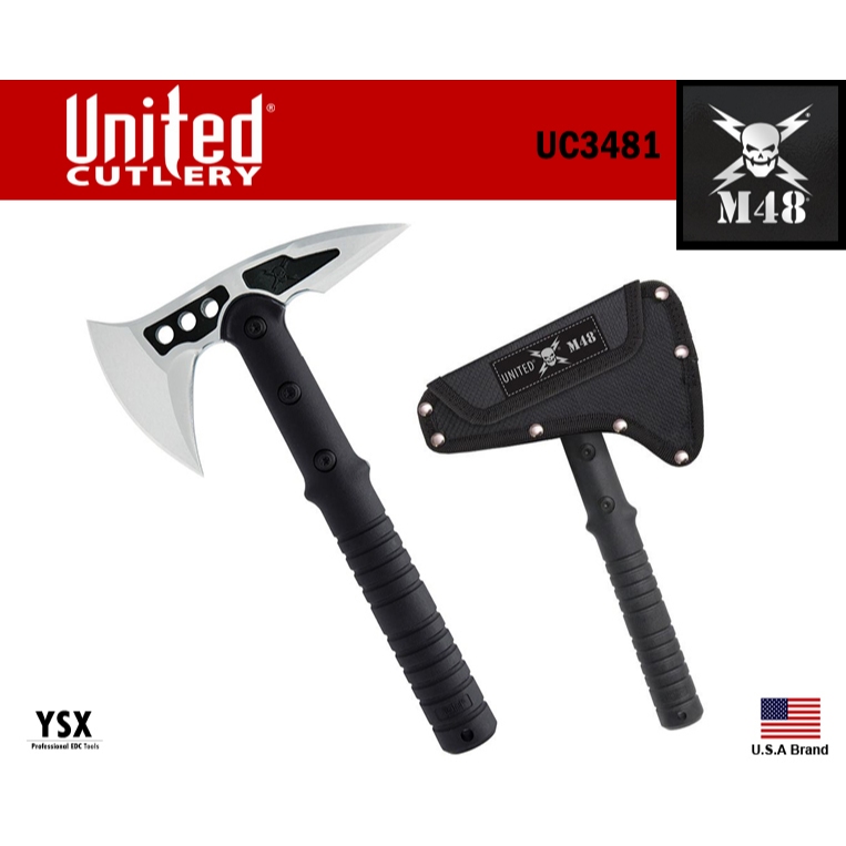 美國United Cutlery聯合刀具M48系列Camp Hawk戰術斧頭短斧手斧【UC3481】 | 蝦皮購物