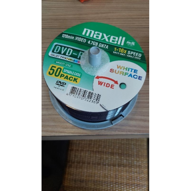 41片Maxell pro-X 4.7GB DVD-R 1-16x 燒綠片光碟片優質高品質41片裝 | 蝦皮購物