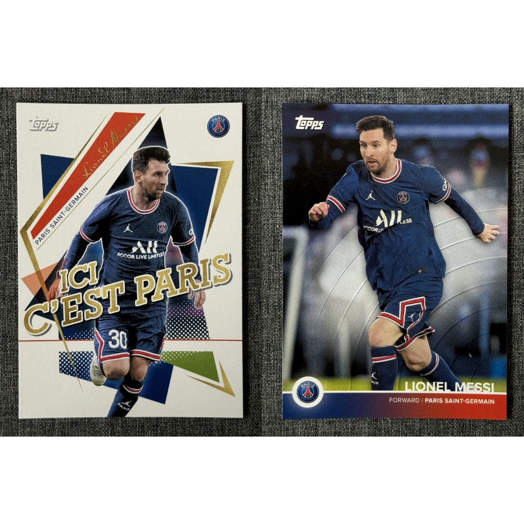 Lionel Messi 球王梅西 世界足球先生 2022 Topps | 蝦皮購物