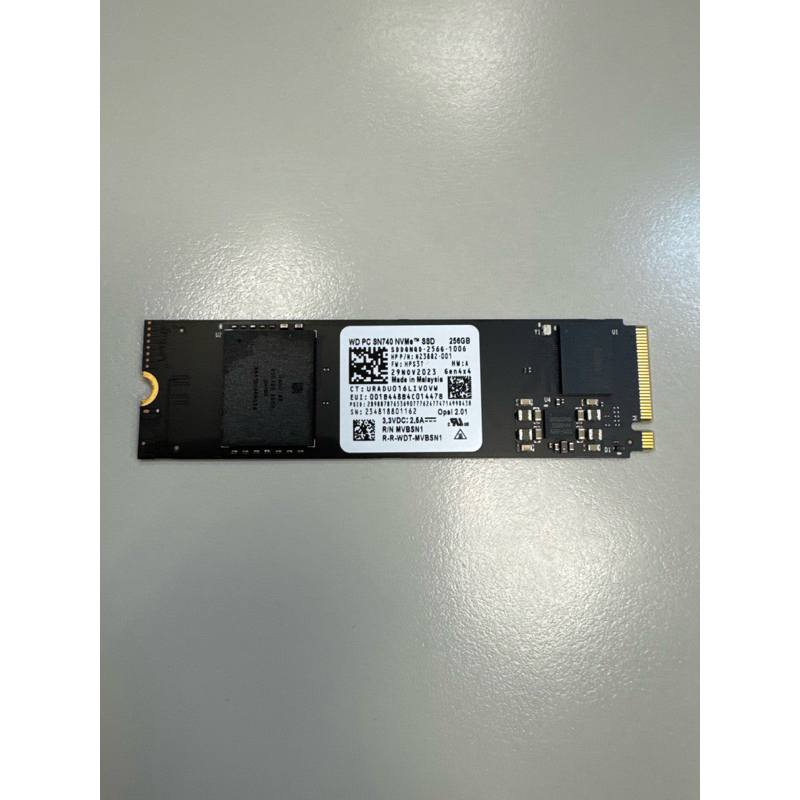 Wd sn740 256g m.2 2280 ssd | 蝦皮購物