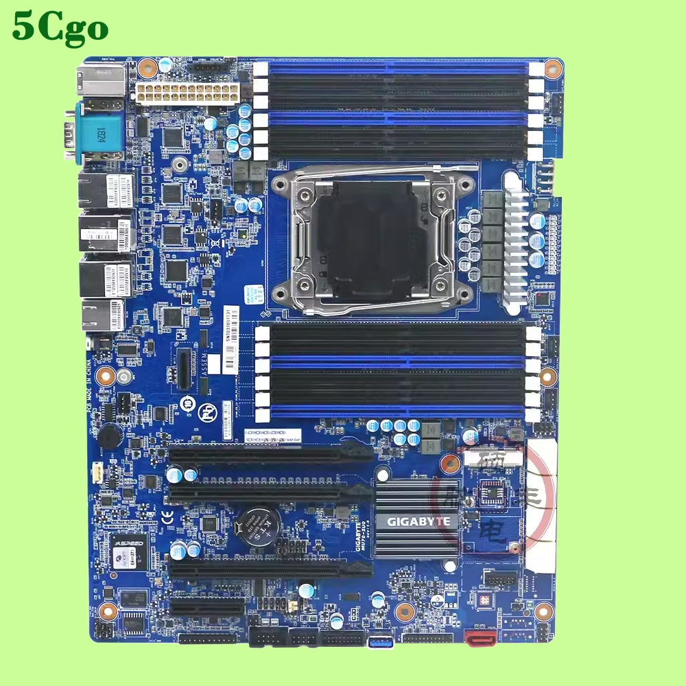 5Cgo.【一店】Gigabyte/技嘉MU70-SU0伺服器主機板工作站X99 C612虛擬機器IPMI軟路由 | 蝦皮購物