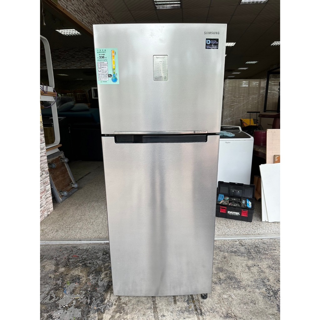 香榭二手家具*SAMSUNG三星443L 一級能效變頻雙門冰箱-型號:RT43K6235SL -中古冰箱-二手冰箱 | 蝦皮購物