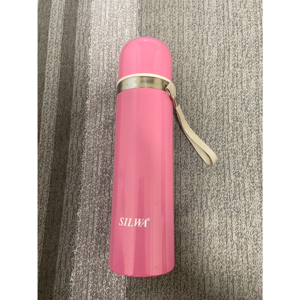 【二手】 SILWA 西華 粉紅色 500ml 真空 304不鏽鋼 保溫瓶 真空保溫瓶 環保水瓶 水壺 四季高真空保溫瓶 | 蝦皮購物