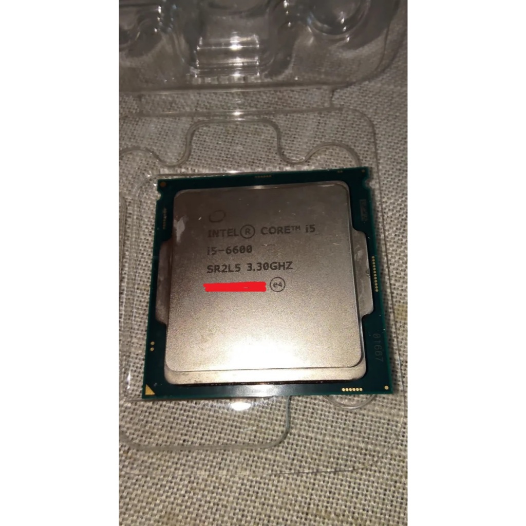 INTEL 6代 i5-6600 CPU 1151腳位 二手 | 蝦皮購物