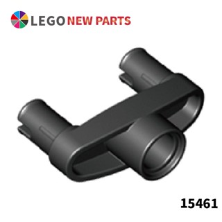 【COOLPON】正版樂高 LEGO 科技 15461 雙插梢 連接器 6325521 46189 黑色 | 蝦皮購物