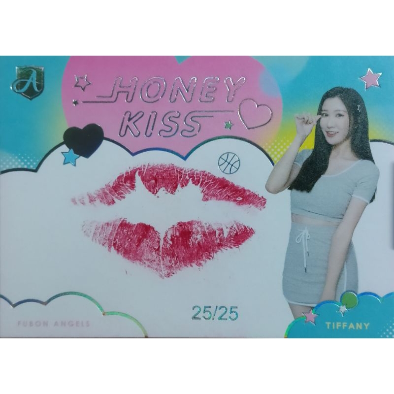 2021-22 富邦勇士 Fubon Angels TIFFANY 唇印卡 尾號 限量25/25張 | 蝦皮購物
