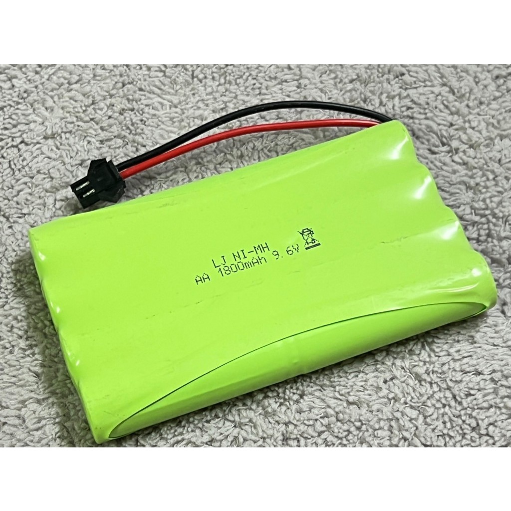 NI-MH AA 9.6V 1800mah SM 2P 接頭 搖控航模越野卡車無人機空拍機船飛機模型 電池 | 蝦皮購物