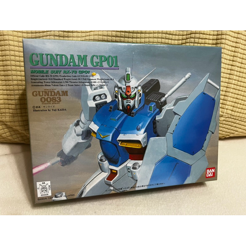 BANDAI 萬代 鋼彈0083 老模 GP01 現貨未組 內袋未拆 盒況如圖 下單前歡迎聊聊 可面或其他賣場 | 蝦皮購物