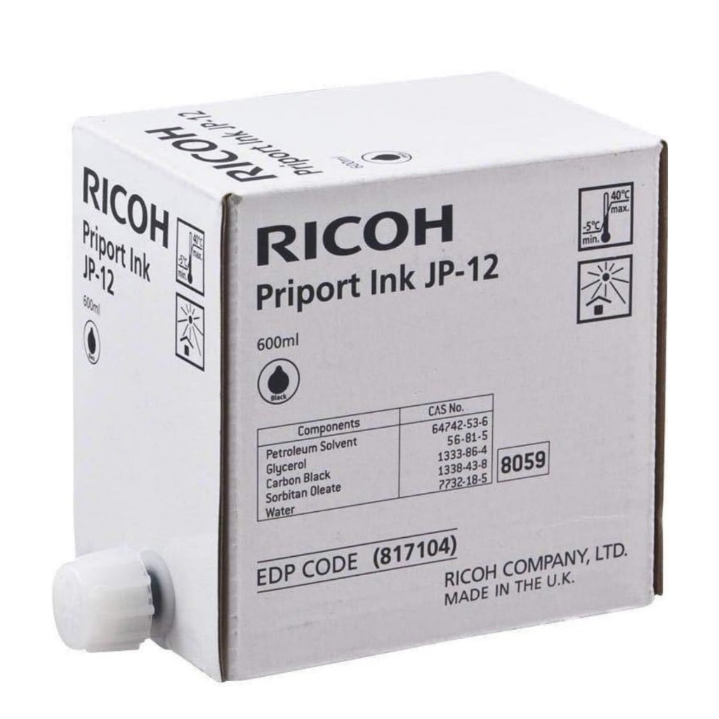 現貨RICOH理光數位印刷機JP-12油墨速印機油墨原廠公司貨油墨適用機型DX-3442 DX-3443 DD-3344 | 蝦皮購物