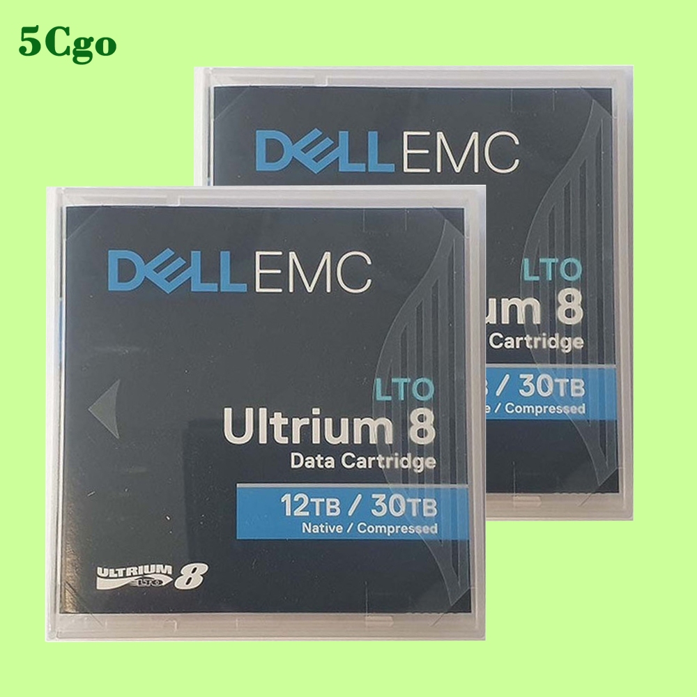 5Cgo.全新Dell/戴爾EMC LTO8 Ultrium8數據資料磁帶12TB-30TB 0Y577J 096GHK | 蝦皮購物