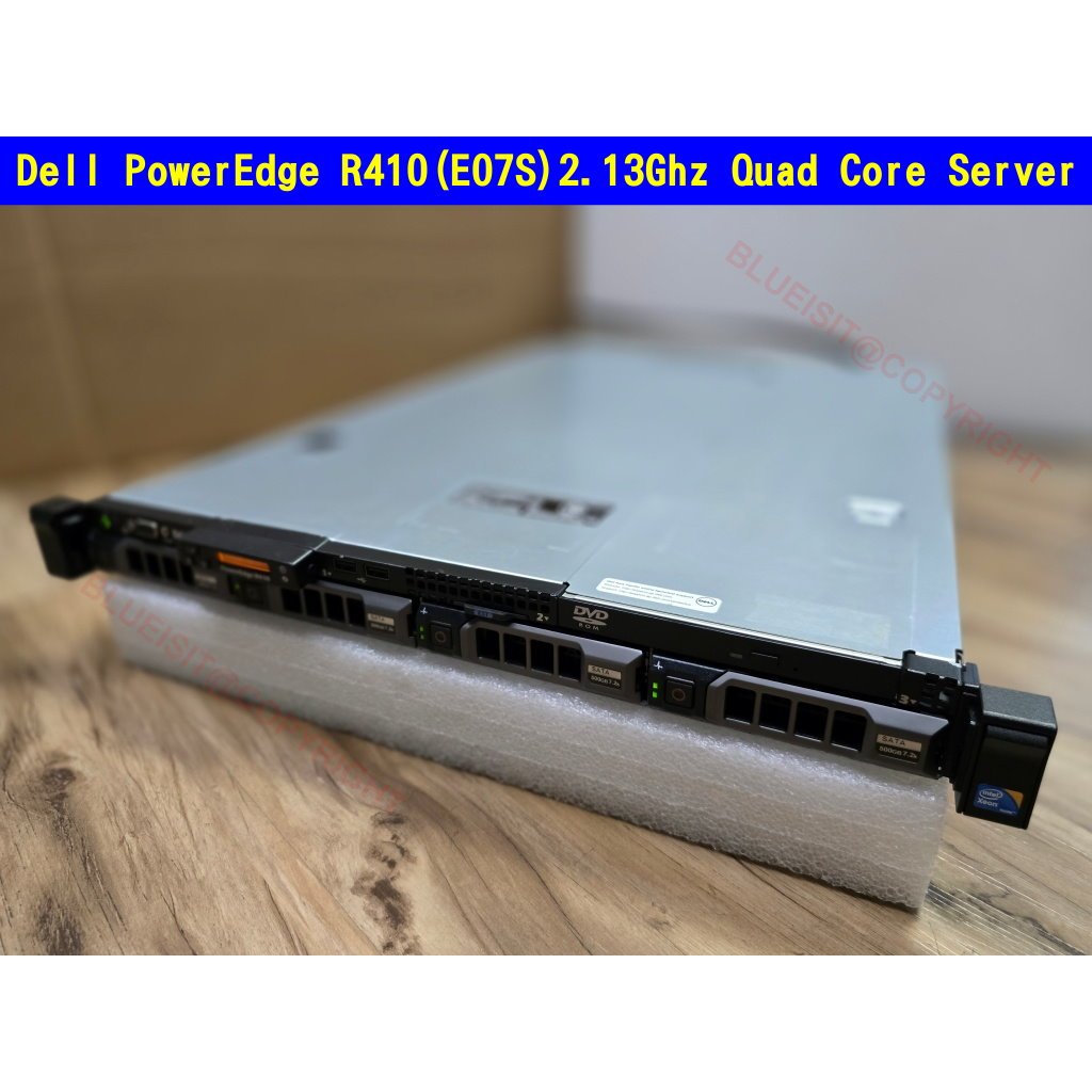 Dell PowerEdge R410(E07S) 2.13GHz Quad Core Server 伺服器主機 | 蝦皮購物