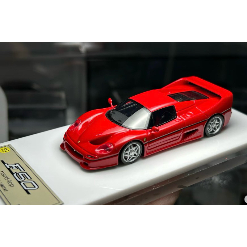 DMH 1:64 Ferrari F50 Hard Top 硬頂 標準紅 樹酯 | 蝦皮購物