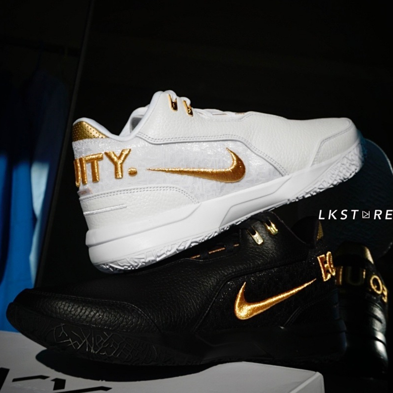 {LKSTORE} NIKE Lebron NXXT GEN AMPD EP 黑白金 FJ1567-103 籃球鞋 | 蝦皮購物