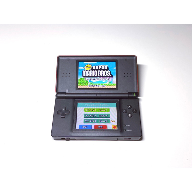 【勇者電玩屋】NDS正日版-9成新 NDSL紅黑色款（可玩GBA/NDS卡帶） | 蝦皮購物