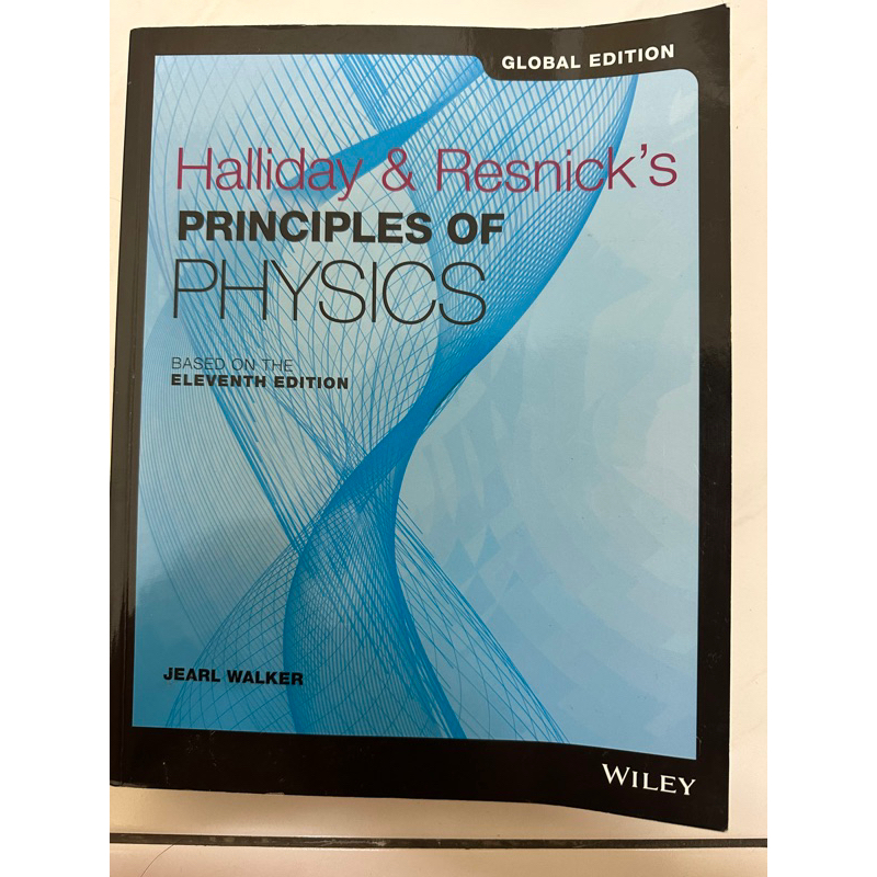 Halliday &Resnicks PRINCIPLES OF PHYSICS (二手9.9成新）無筆記 | 蝦皮購物