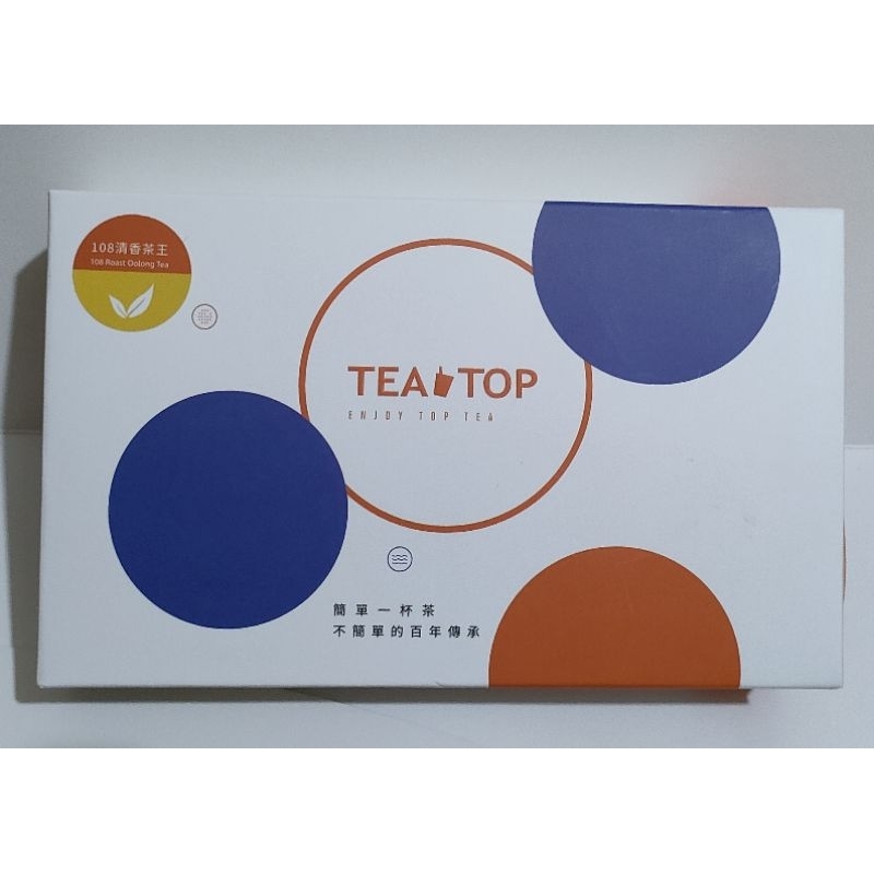 TEA TOP 108清香茶王/日月潭紅茶 三角立體茶包 10包入/盒 | 蝦皮購物