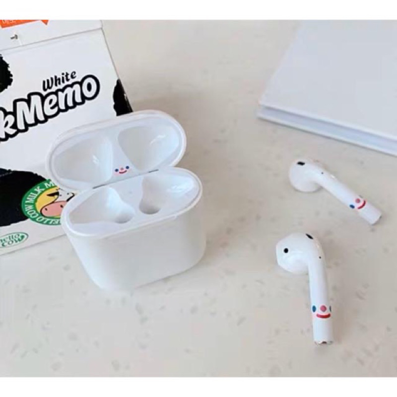 Airpods 可愛防塵貼 Airpods Pro防塵貼 蘋果耳機防塵貼 防塵貼紙 保護貼適用 1代 2代 3代 Pro 蝦皮購物